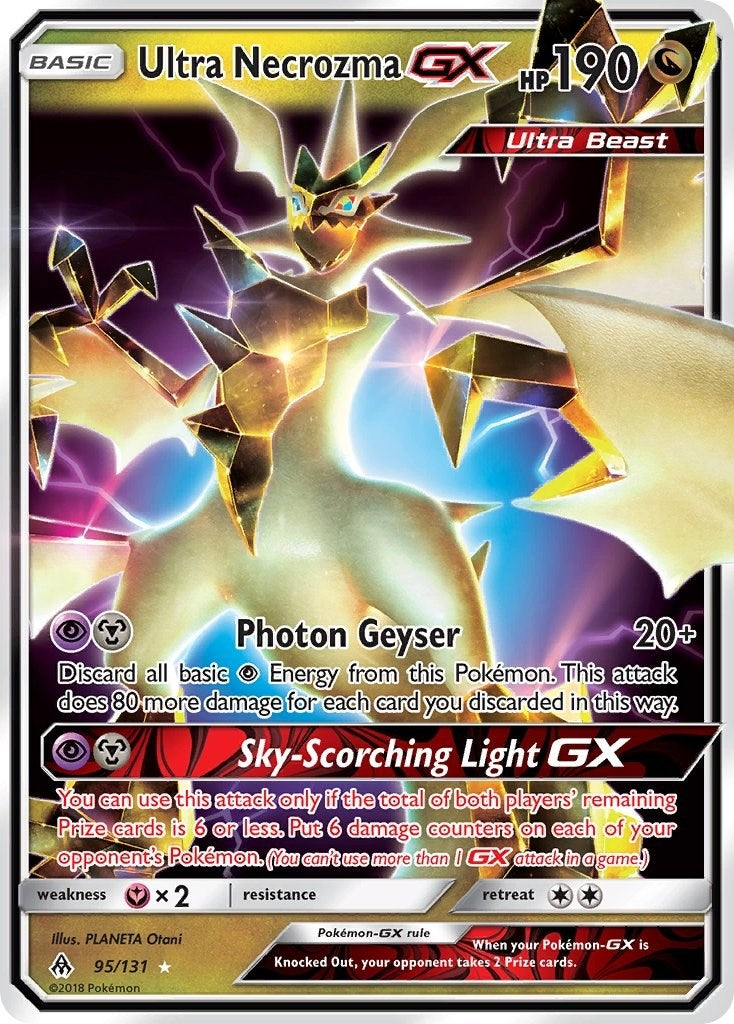 Ultra Necrozma GX (95/131) (Holofoil) [SM - Forbidden Light] — KanZenGames