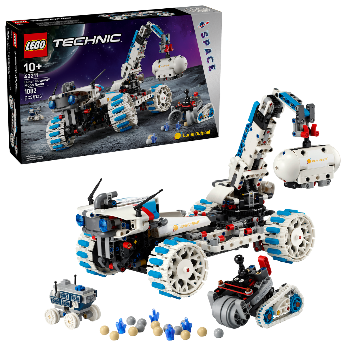 LEGO - Technic - Lunar Outpost® Moon Rover Space Vehicle — KanZenGames