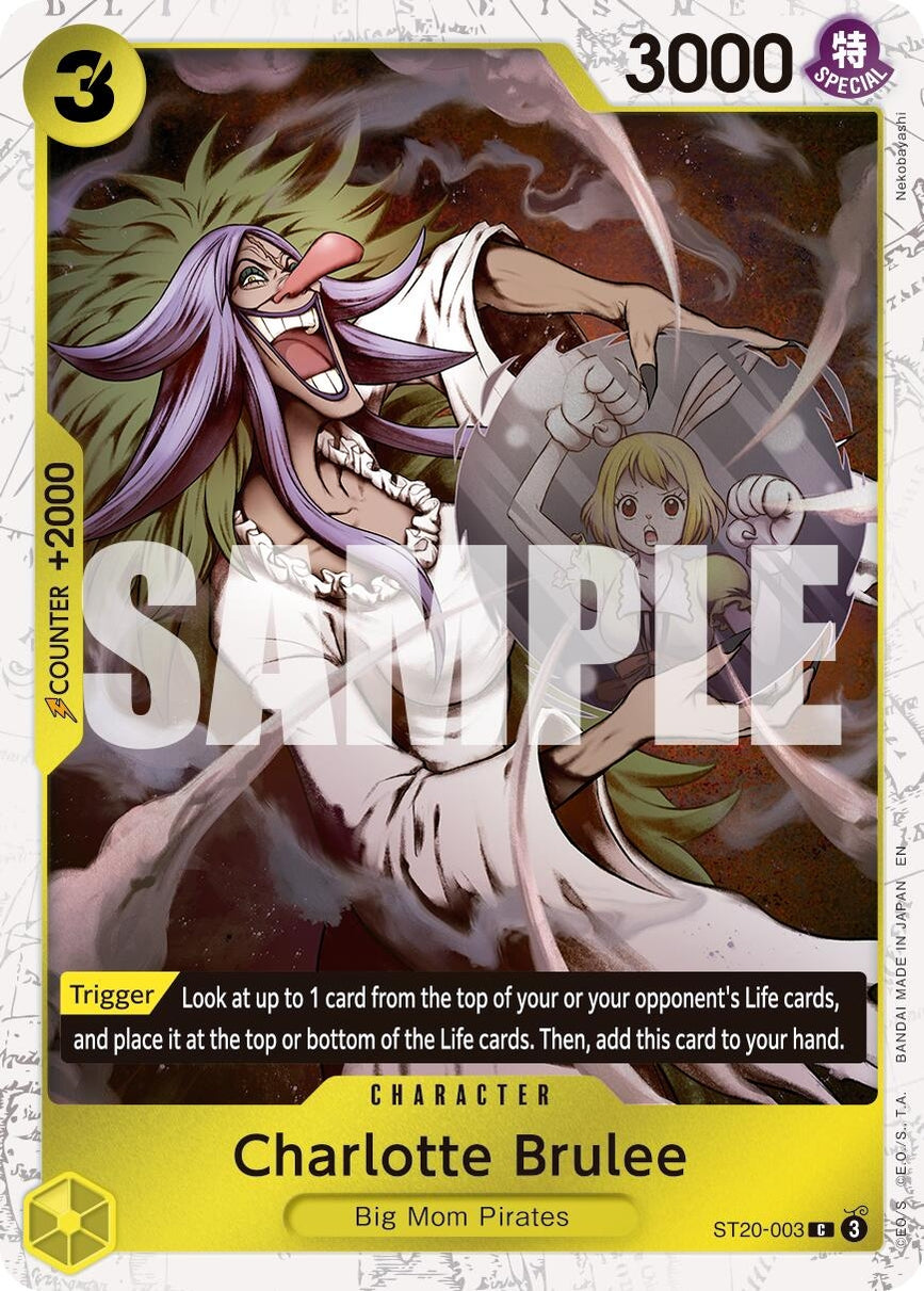 Charlotte Brulee (Pirate Foil) (ST20-003) (Foil) [Premium Booster -The ...