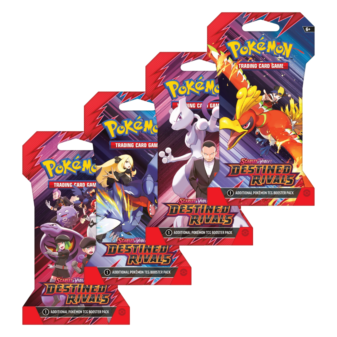 Destined Rivals - Sleeved Booster Pack Bundle of 4 (Art Set) — KanZenGames